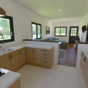 Simple House Design - 3 Bedroom House Plan - H3