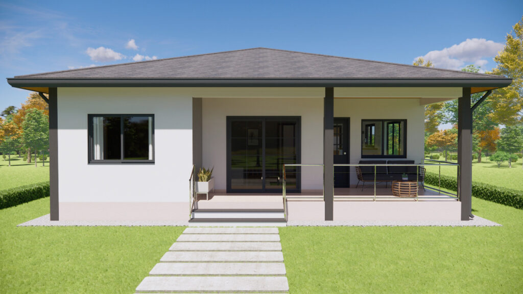 3 Bedroom House Plans | Simple House Design